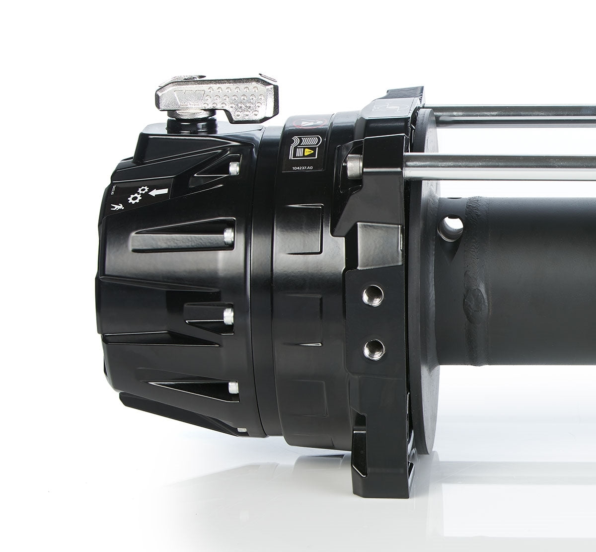 WARN 109347 G2 Series 12 Industrial Winch, Hydraulic, CCW, 8" Drum ...