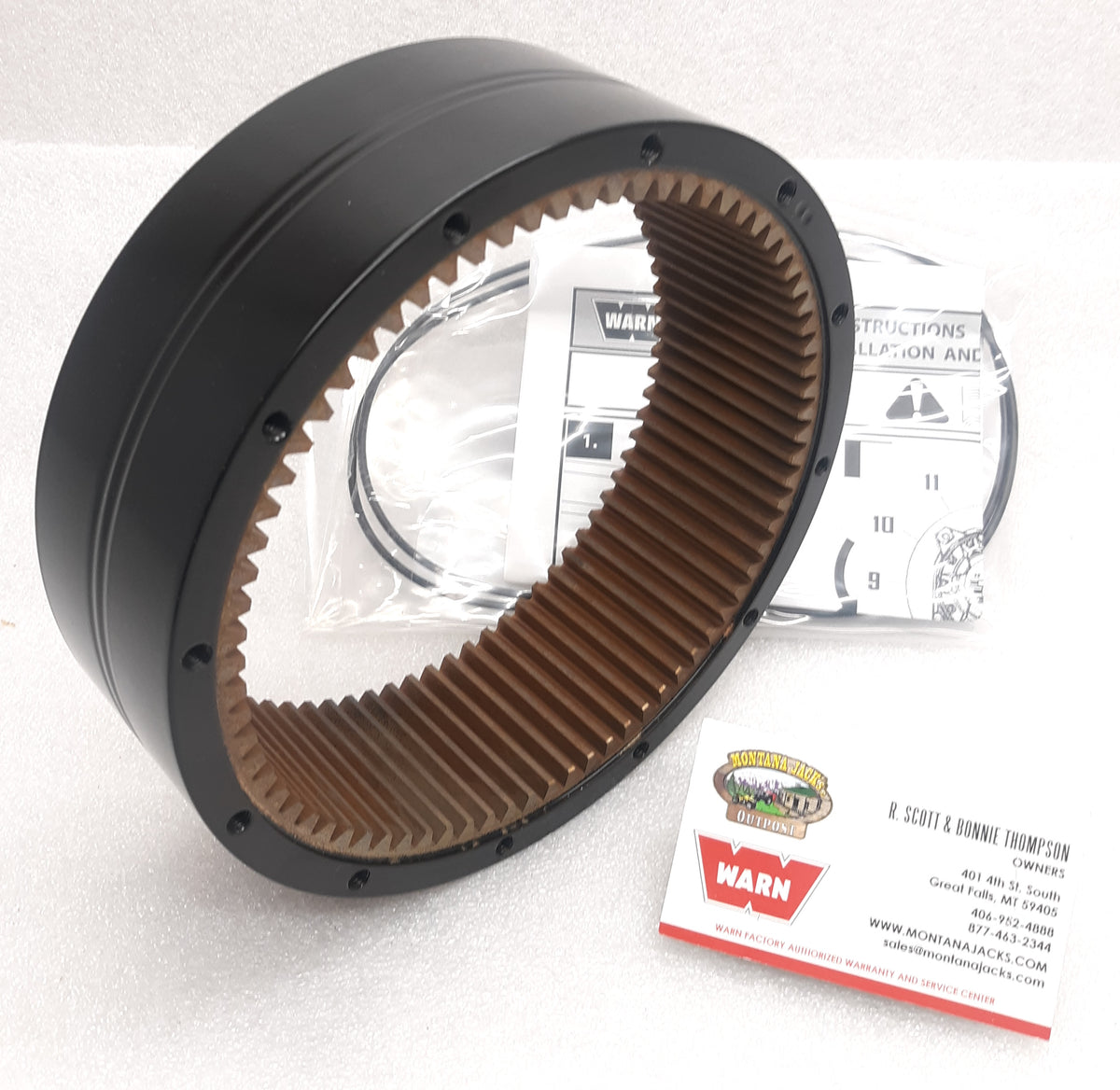 WARN 104556 Stage 3 Ring Gear for 15k & 18k G2 Industrial Winch ...
