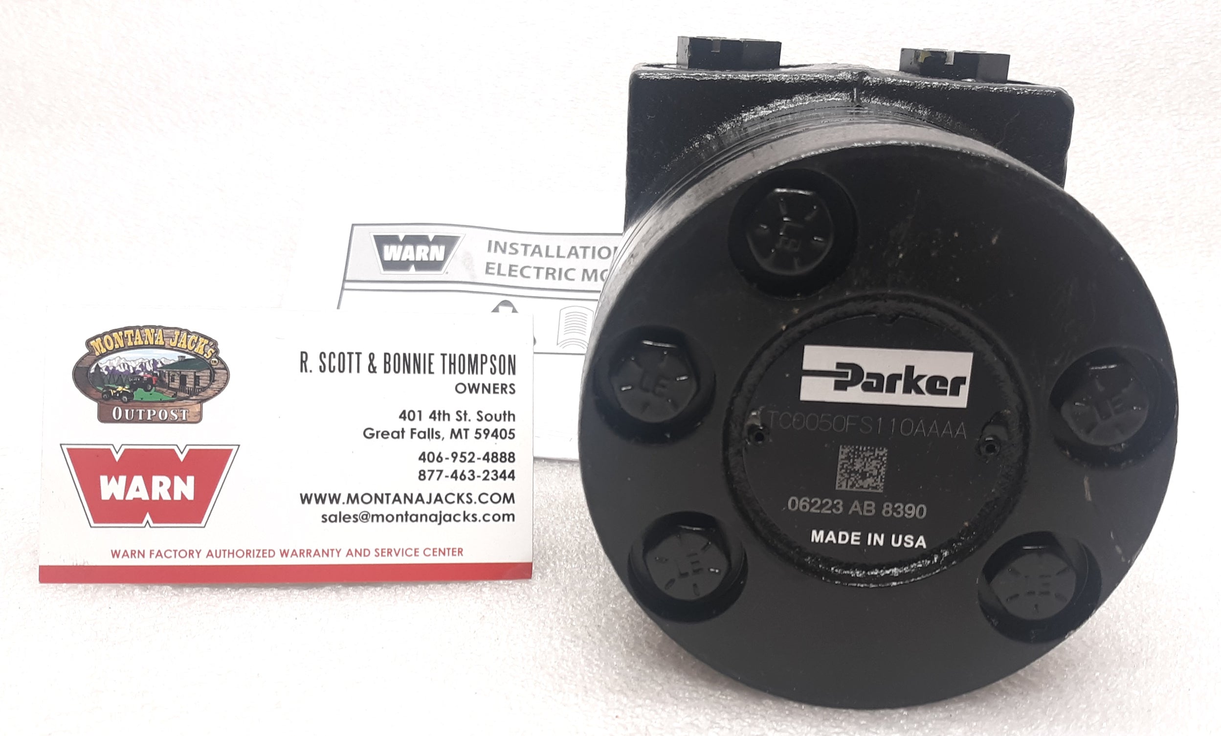 WARN 104574 G2 Series 9 Winch Hydraulic Motor, FREE SHIPPING! — Montana ...