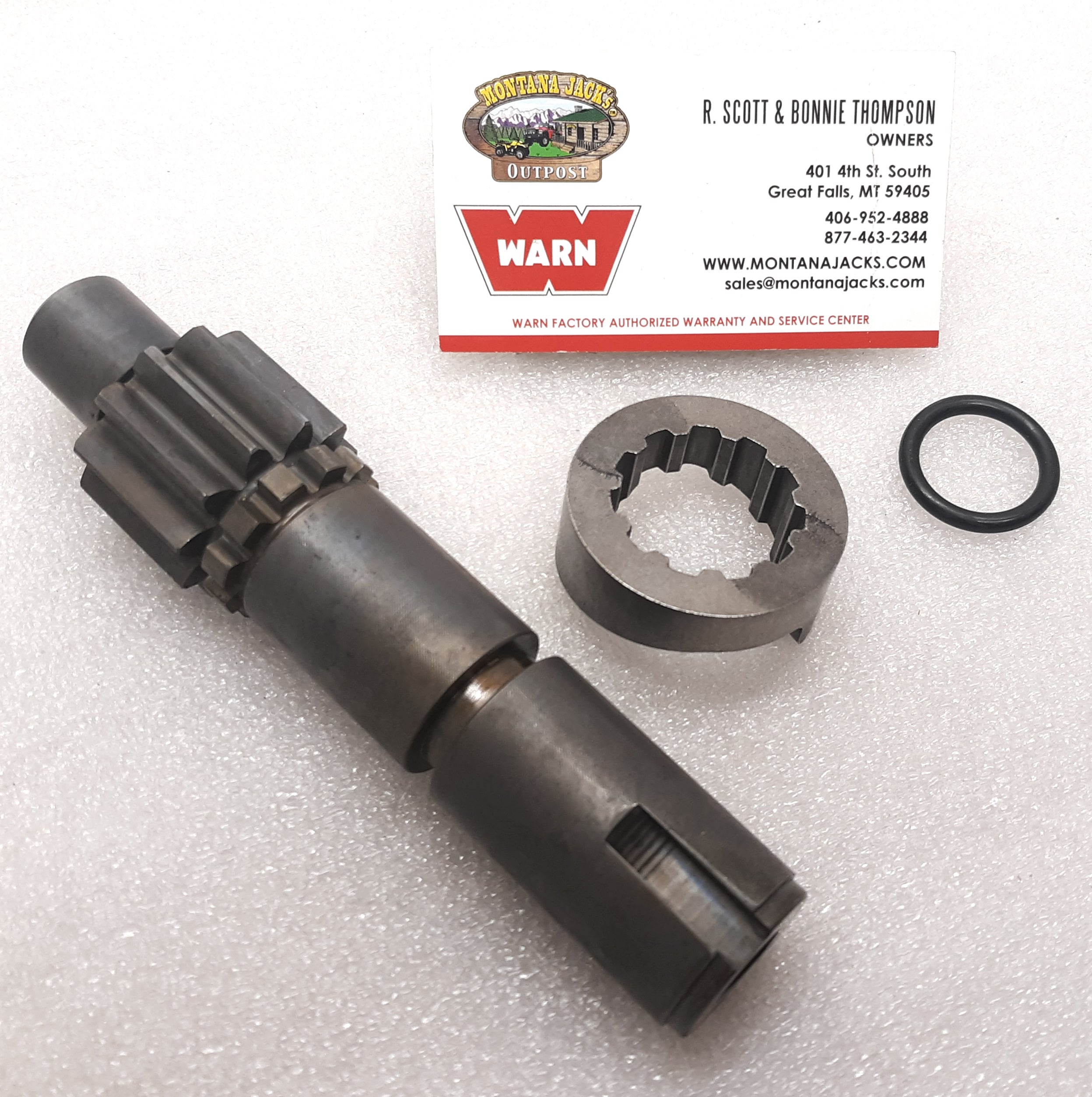 WARN 106131 Pinion and Cam for 8274-70 Winch — Montana Jacks Outpost