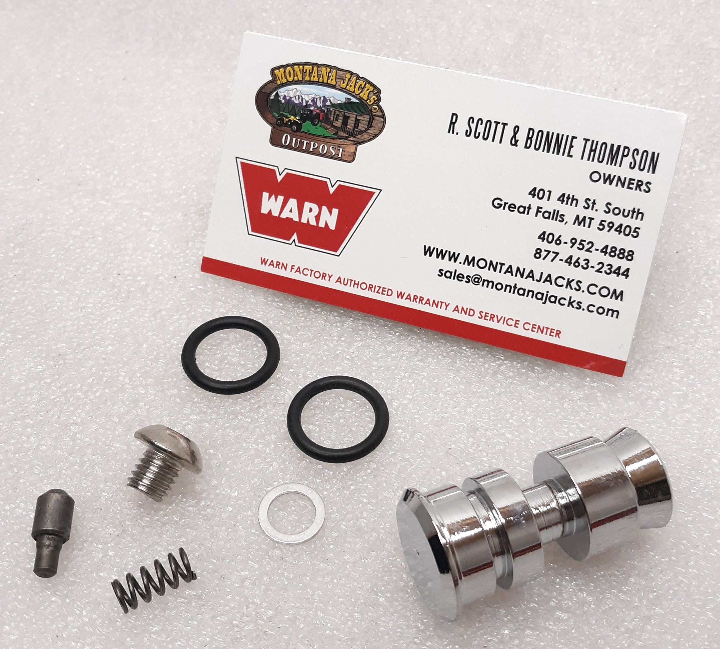 WARN 107039 Plugged Clutch Shaft kit for G2 Series Industrial Winch ...