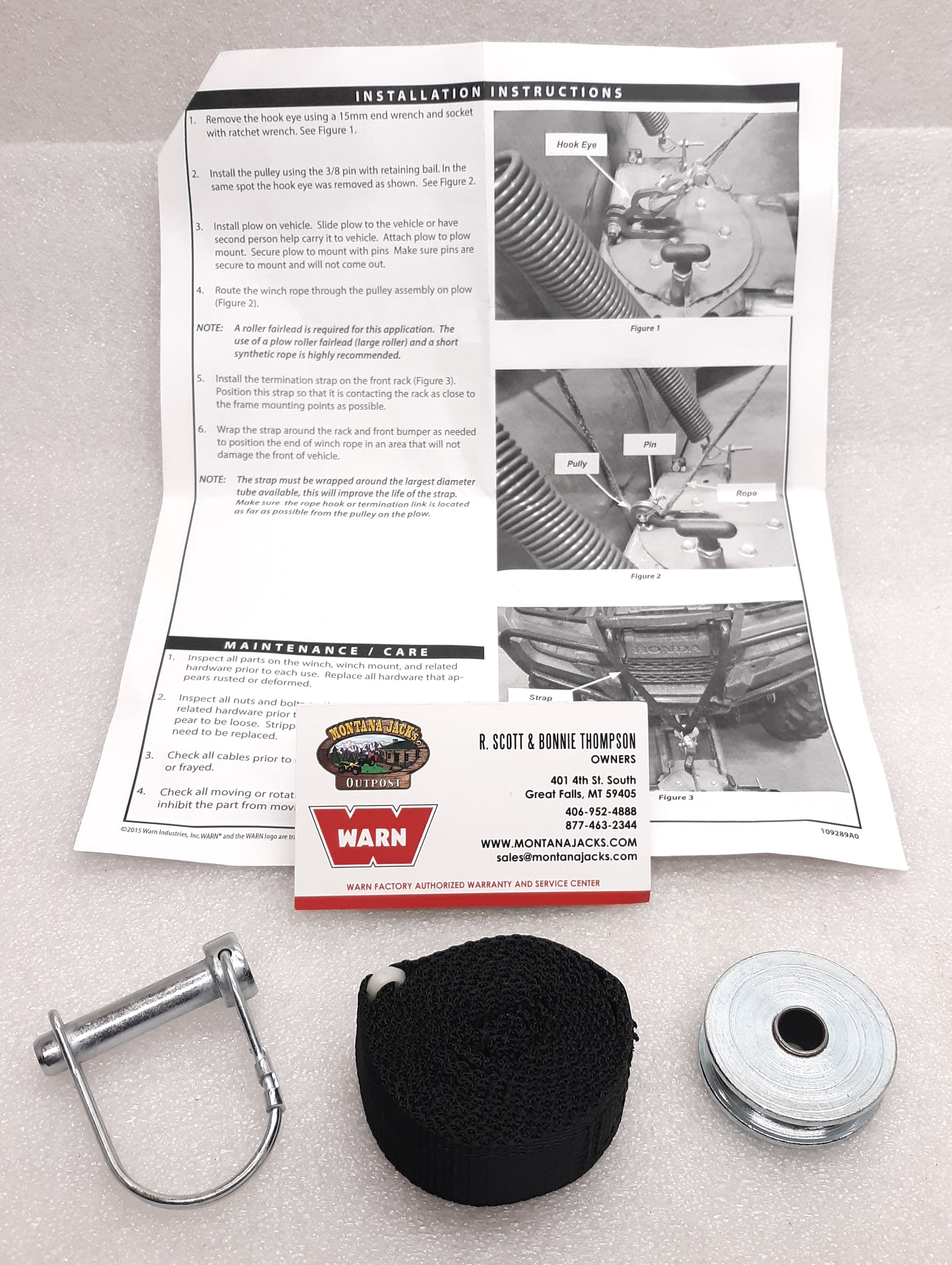 WARN ProVantage II Plow System Parts — Montana Jacks Outpost