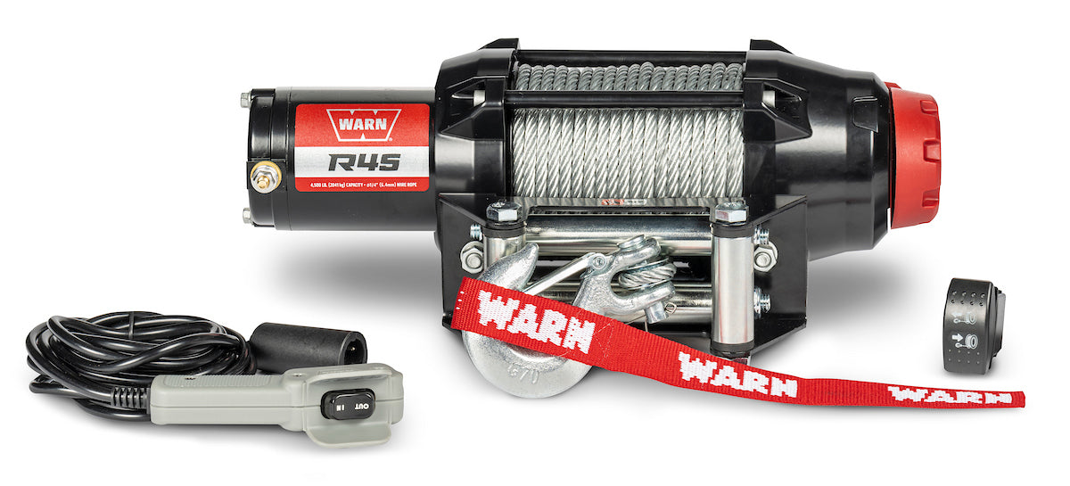 WARN 110045 R-Series 4500 lb Wire Rope Winch — Montana Jacks Outpost