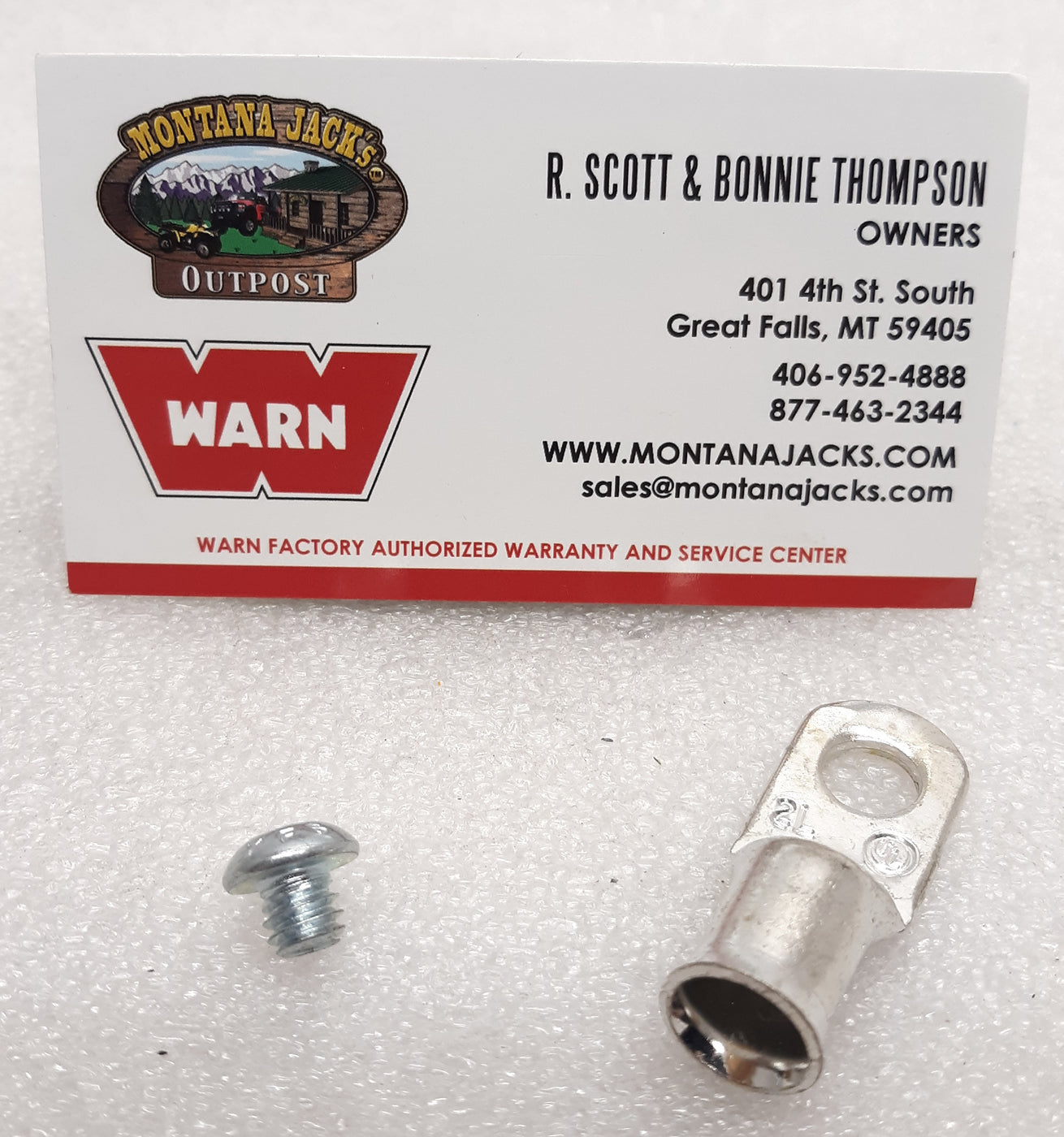 WARN 16463 Winch Cable Terminal Kit 5/16", FREE SHIPPING over $35.00 ...