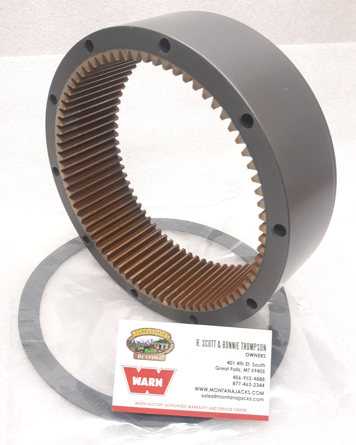 WARN 65936 Winch Ring Gear for Series 15/18 Industrial — Montana Jacks ...