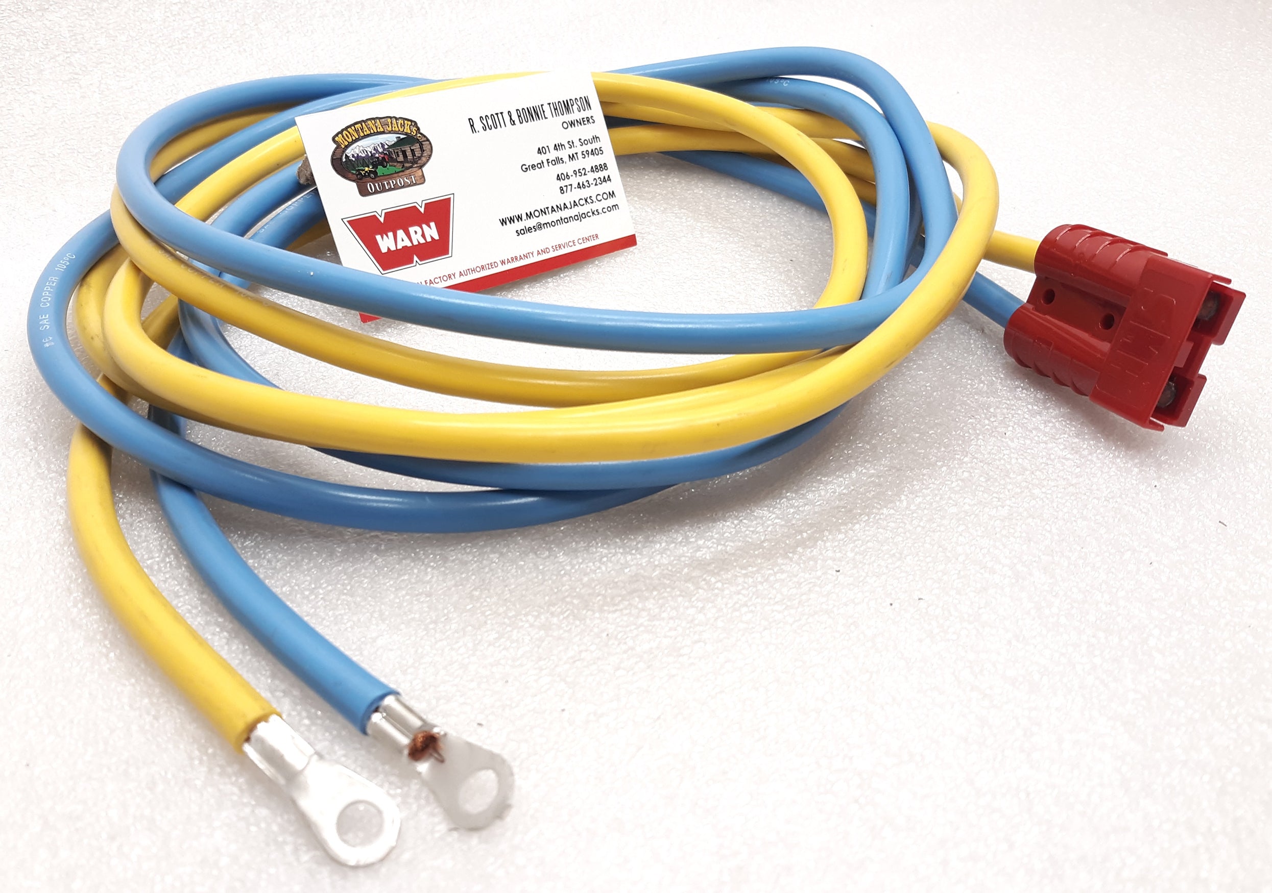 WARN 72888 Multi-Mount Power Cable 96" FREE SHIPPING! — Montana Jacks ...