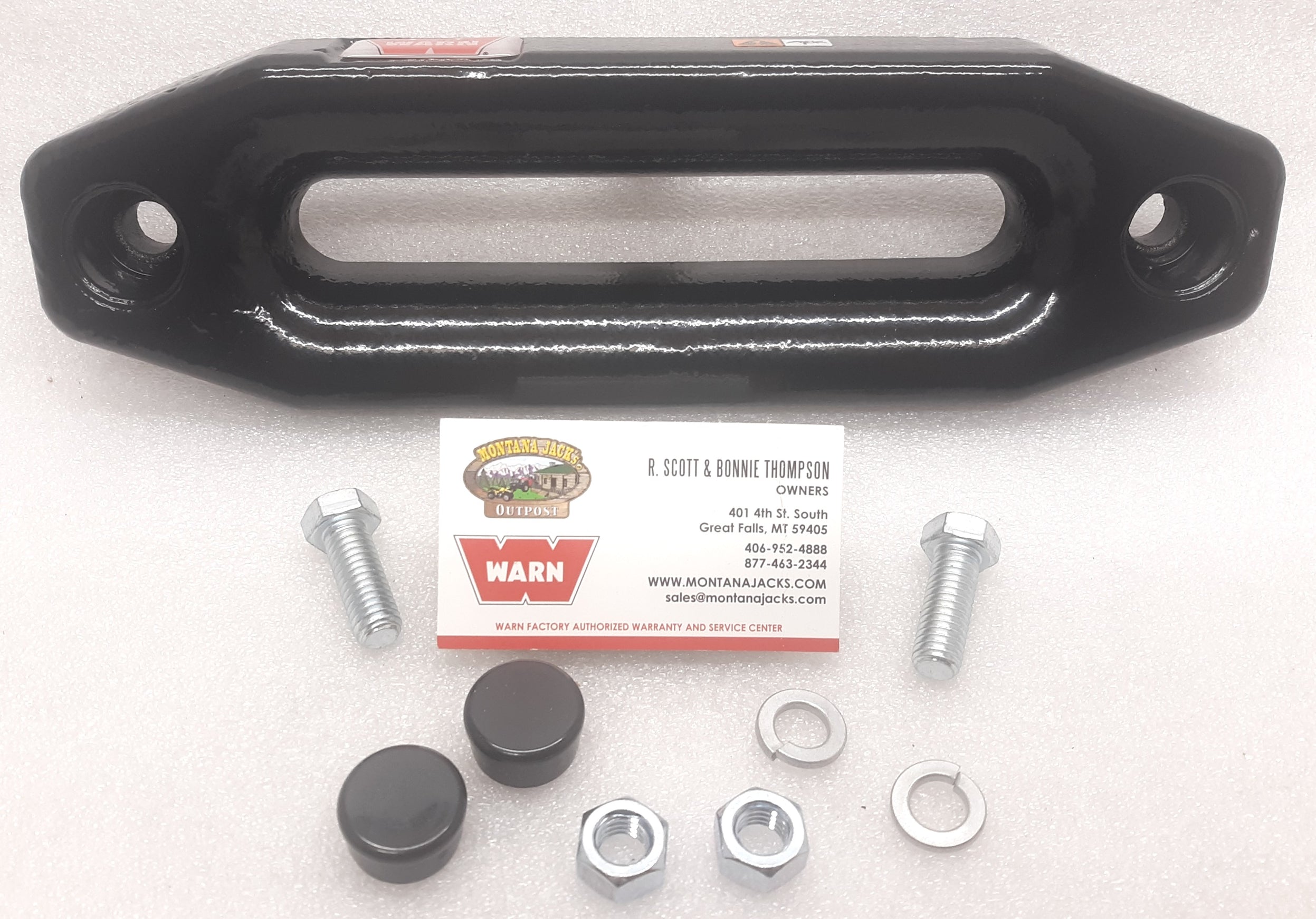 WARN 73850 Hawse Fairlead, Cast Iron, FREE SHIPPING! — Montana Jacks ...