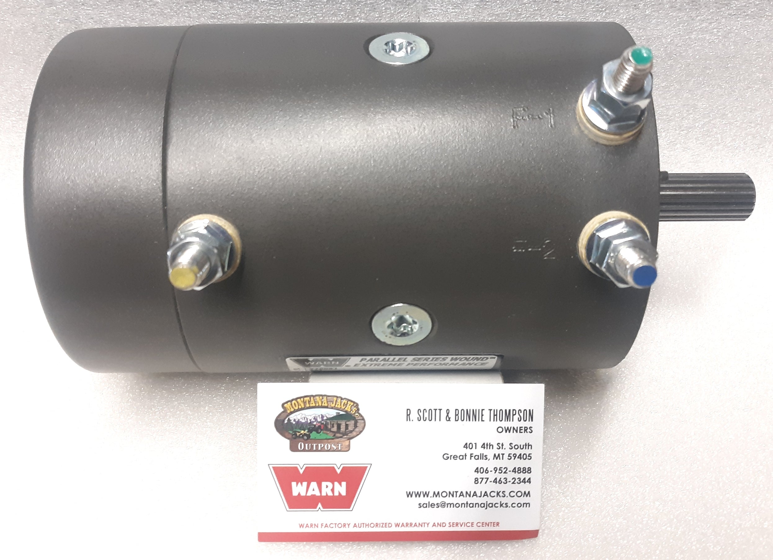 WARN 74756 Winch Motor for M12, M15, FREE SHIPPING! — Montana Jacks Outpost