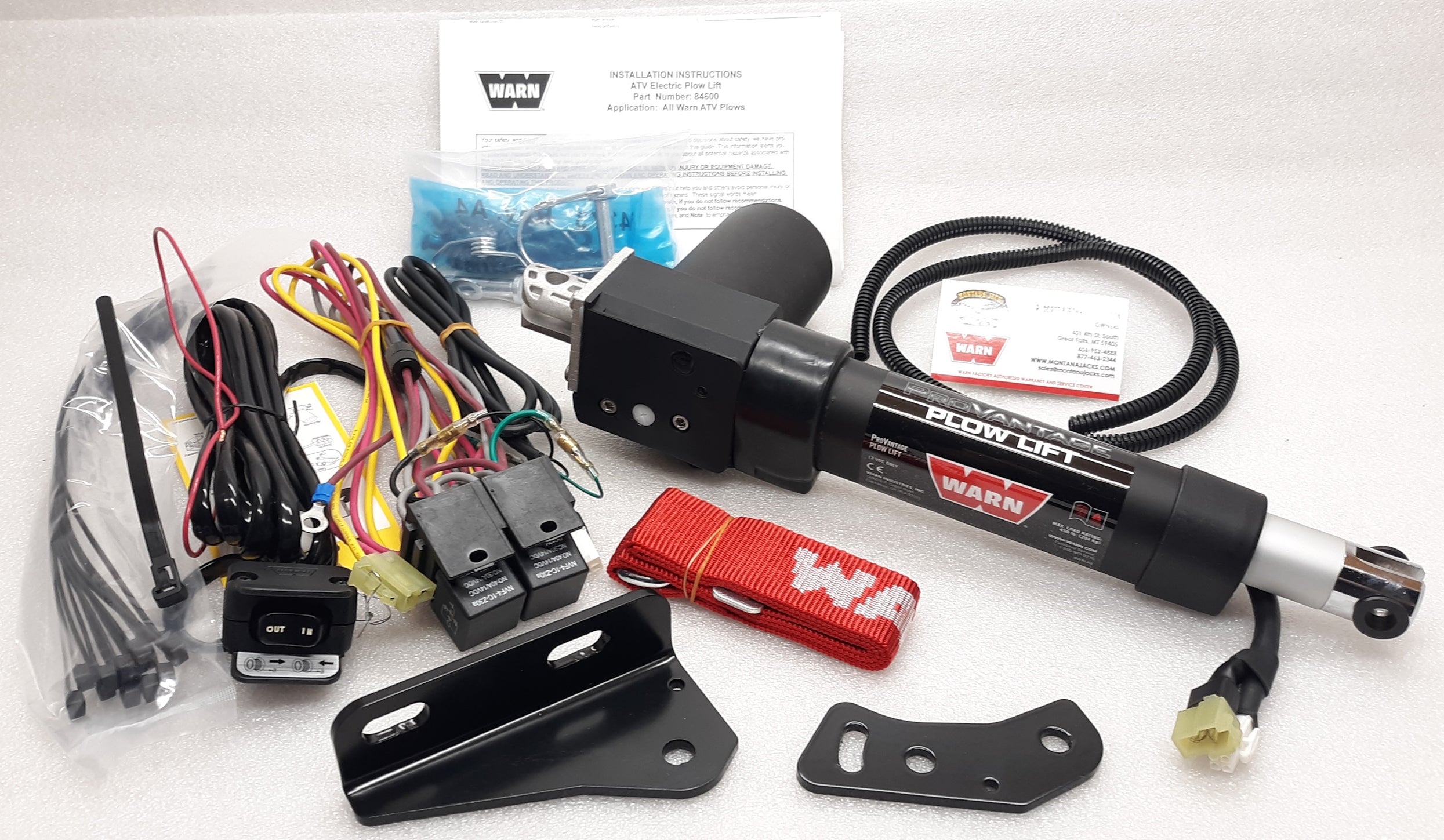WARN 84600 ProVantage Electric Plow Lift, FREE SHIPPING! — Montana ...