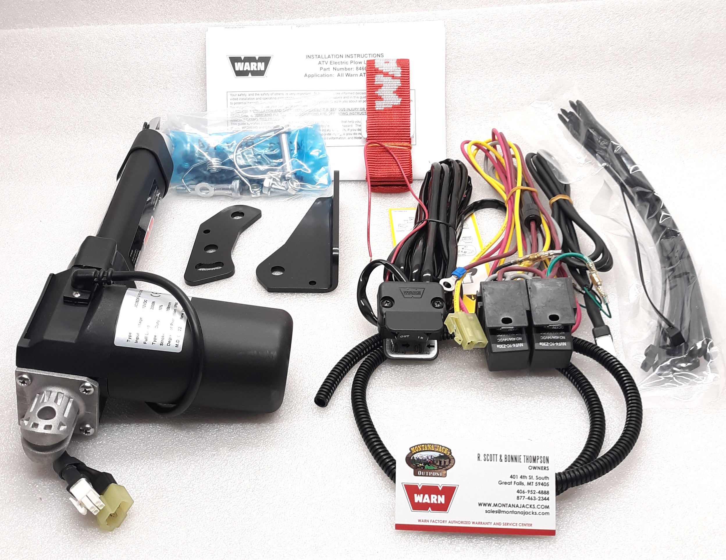 WARN 84600 ProVantage Electric Plow Lift, FREE SHIPPING! — Montana ...