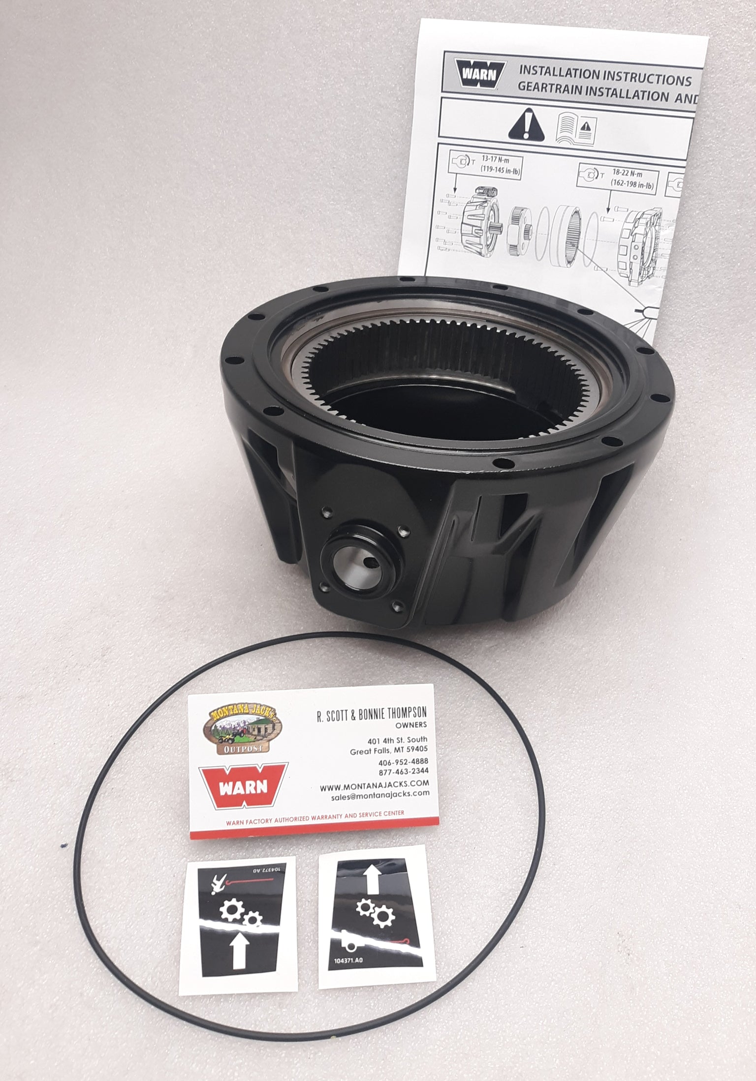 WARN G2 SERIES 9 HYDRAULIC WINCH PARTS — Montana Jacks Outpost