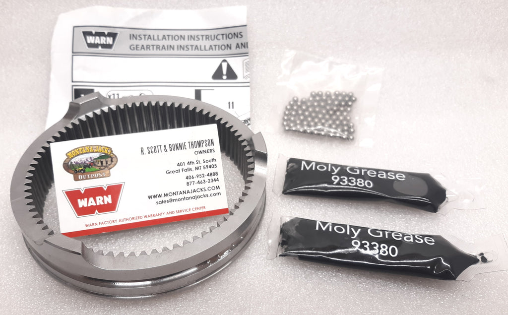 WARN 107034 Ring Gear for Series G2 Industrial Winch – Montana Jacks ...
