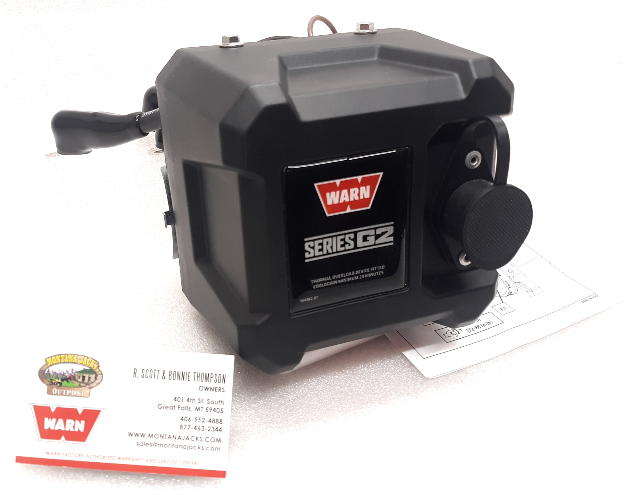 WARN 107049 Winch Control Pack, for 12 volt G2 Industrial — Montana ...