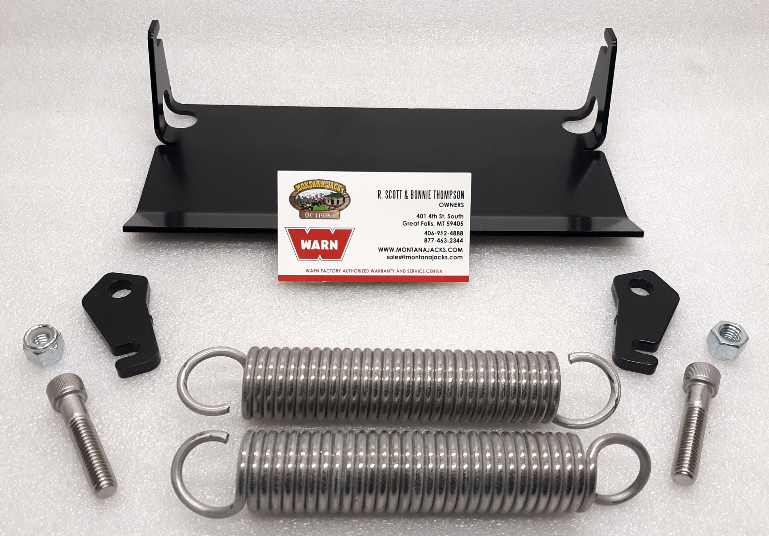 WARN 107110 Winch Cable Tensioner for G2 Industrial w/10" drum, Top Mo ...