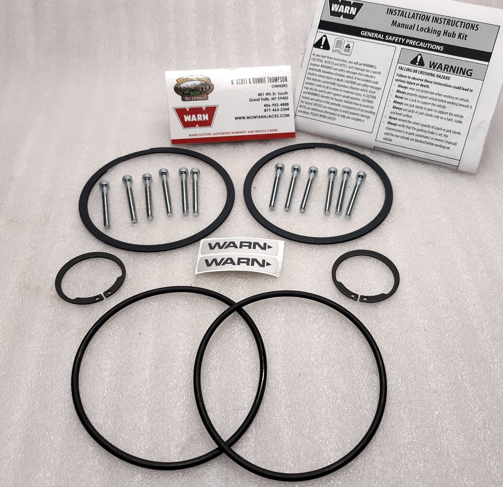 WARN 11714 4x4 Hub Service Repair Kit, for Hub #'s 11690, 38826, 62762 ...