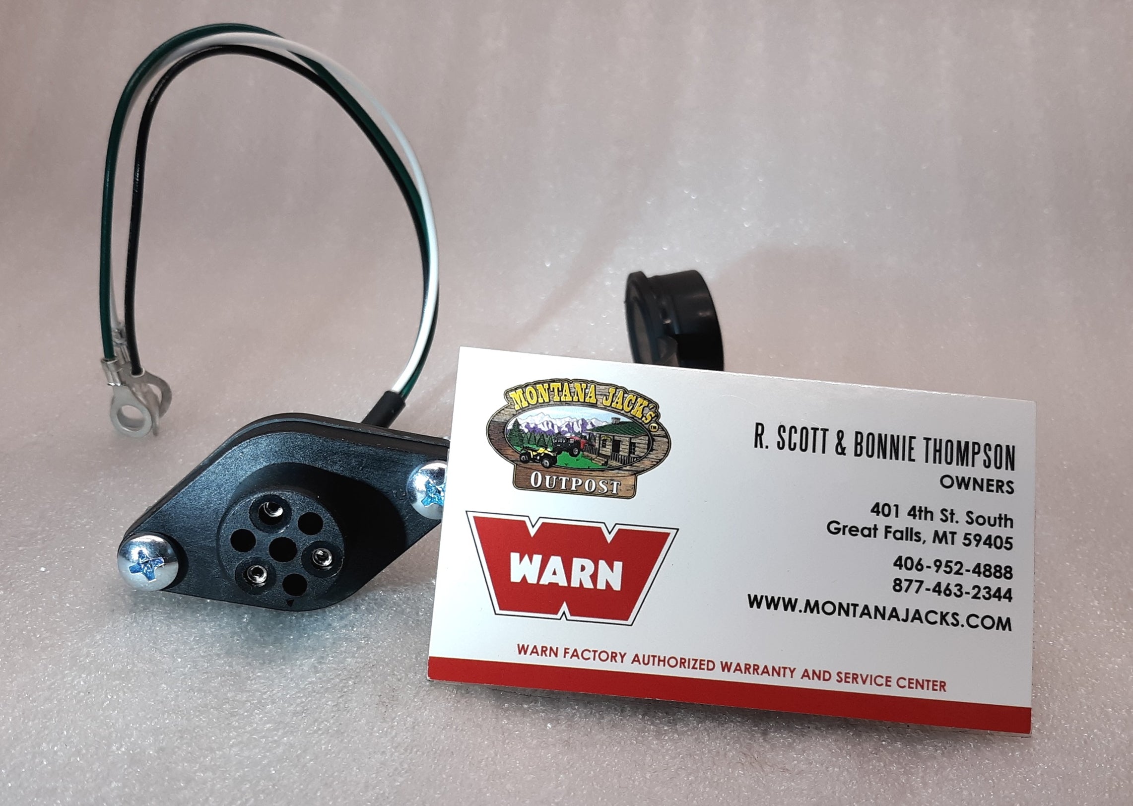 WARN 16296 Winch Remote Control Socket, FREE SHIPPING over $35.00 ...