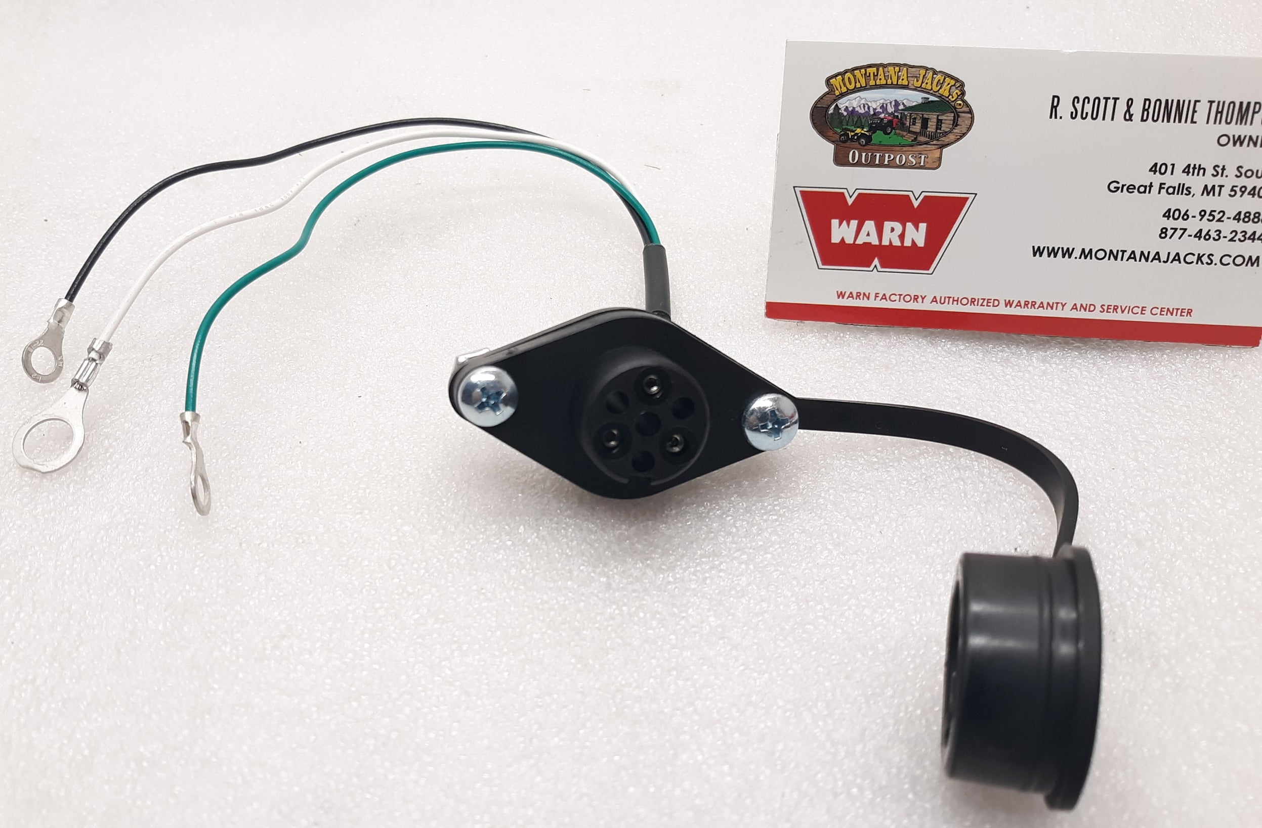 WARN 16296 Winch Remote Control Socket, FREE SHIPPING over $35.00 ...