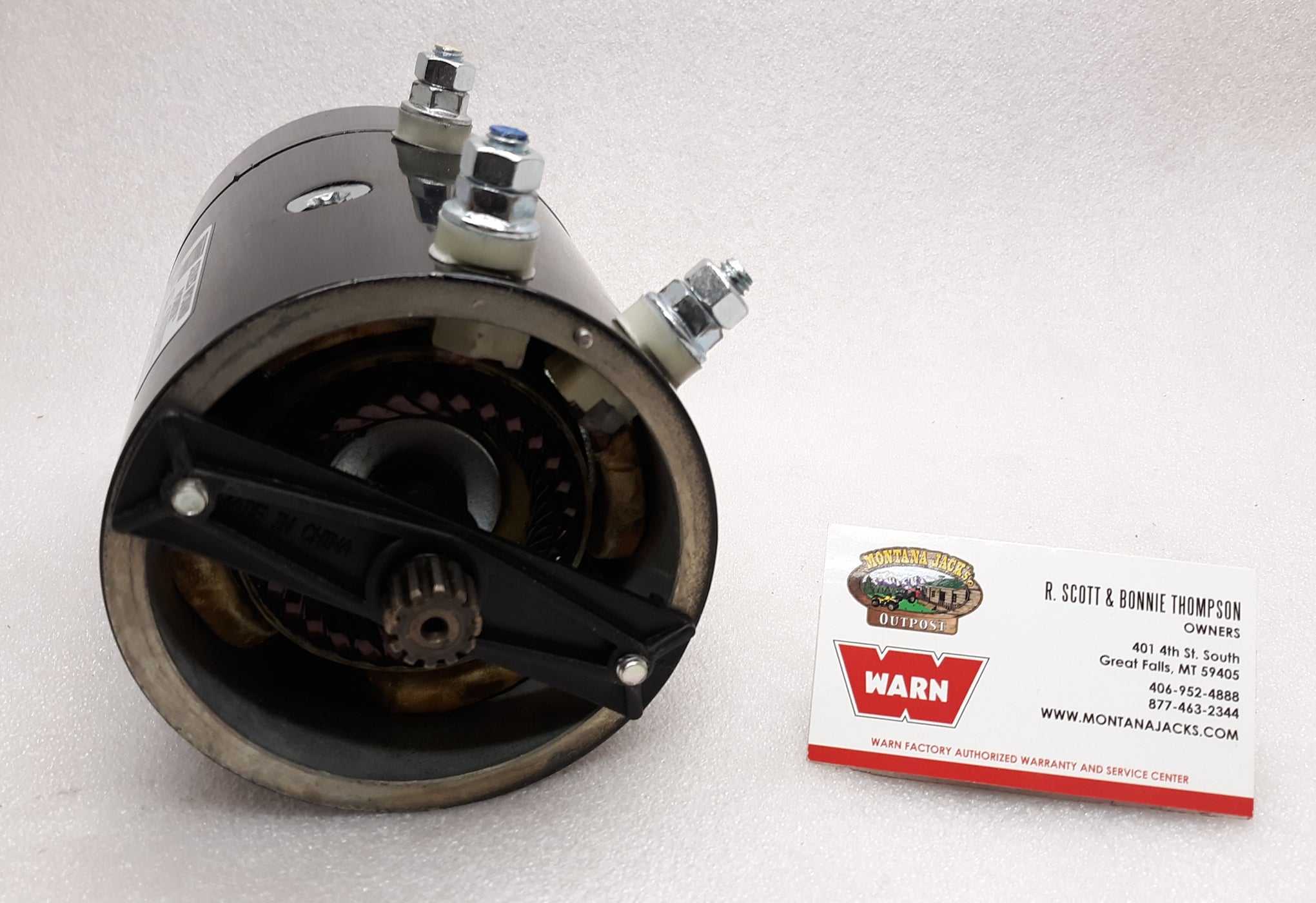 WARN 39436 Geared Shaft Winch Motor for HS9500, FREE SHIPPING ...