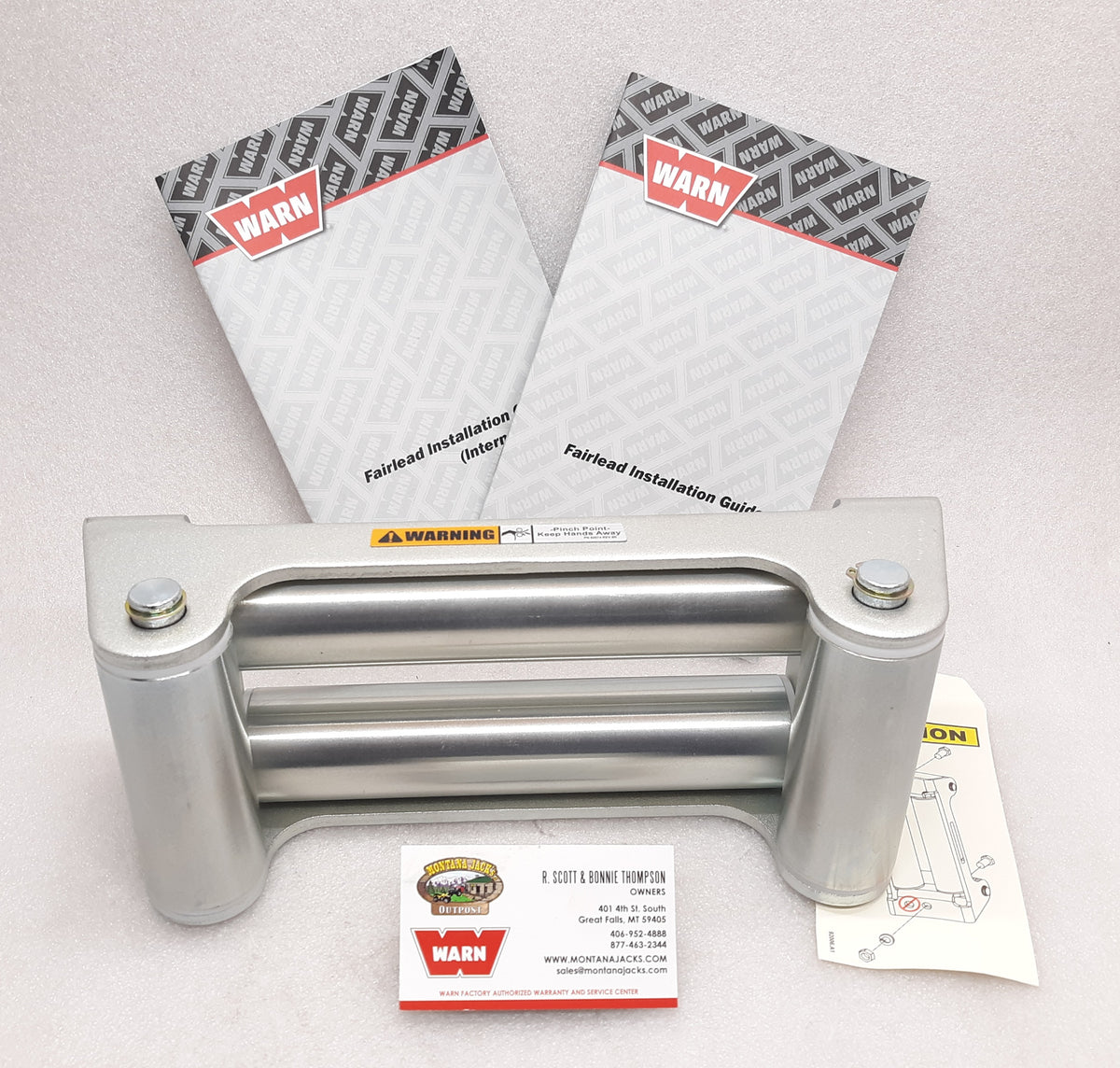 WARN 5742 Roller Fairlead Assembly for WARN Truck Winches — Montana ...