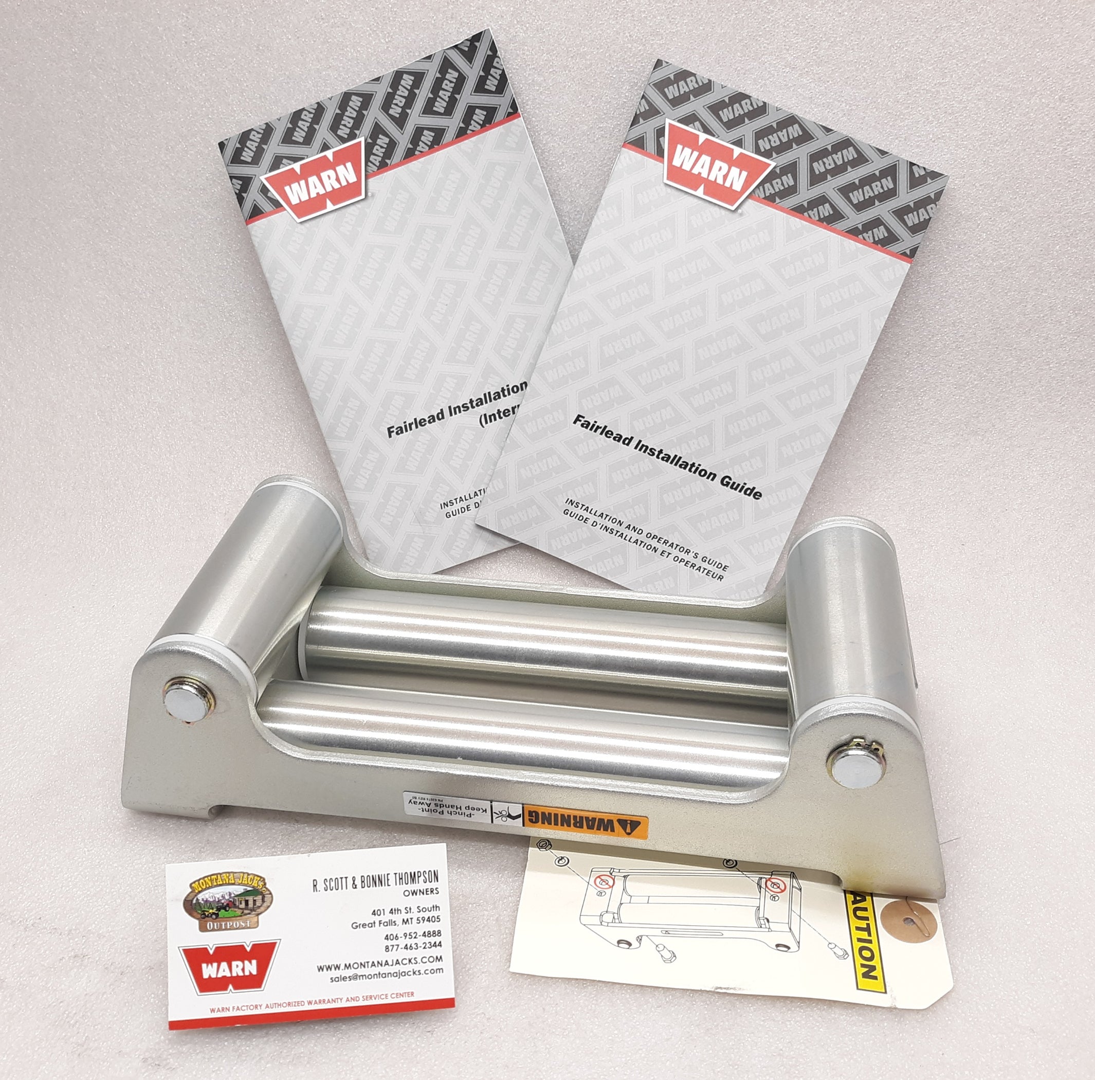 WARN 5742 Roller Fairlead Assembly for WARN Truck Winches — Montana ...