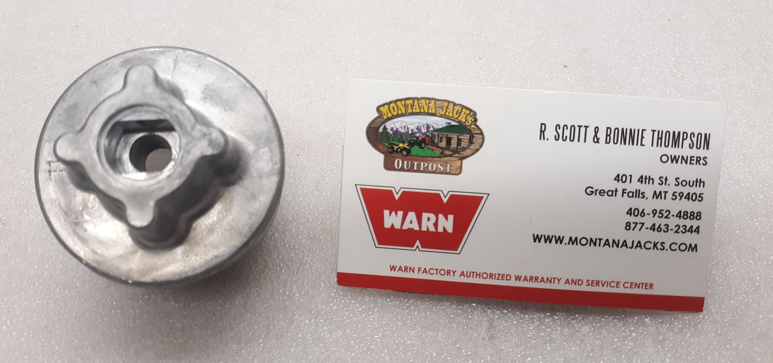 WARN 63671 Winch Motor Coupler for 3000 ACI — Montana Jacks Outpost