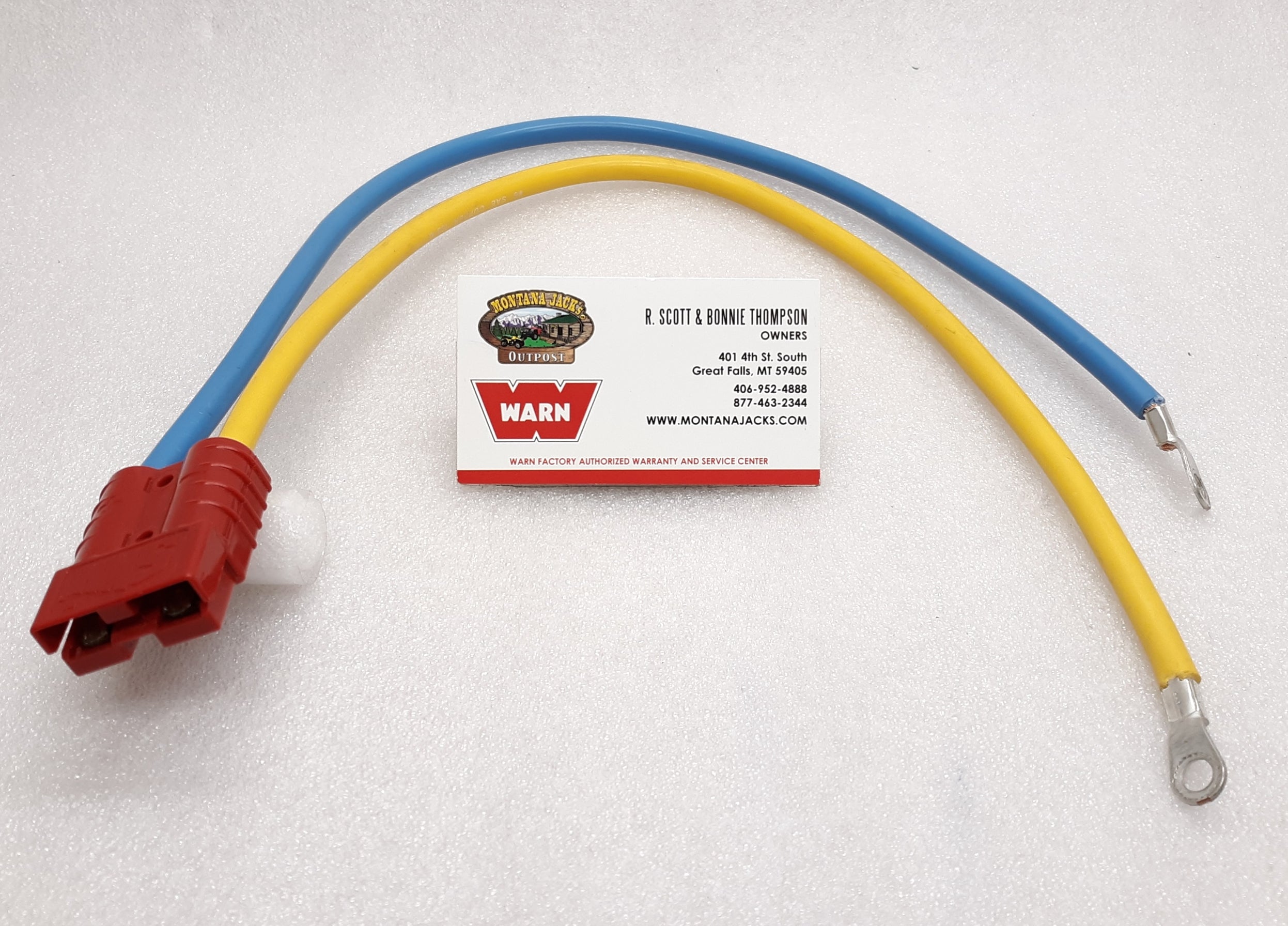 WARN 70939 Quick Connect Power Cable, 20" 6 gauge, FREE SHIPPING! — Montana Jacks Outpost