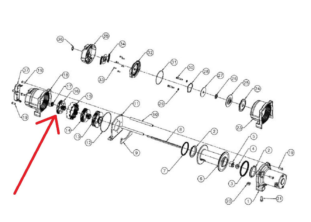 WARN 75003 Gear Carrier Stage 1, RT 40 FREE SHIPPING over $35 — Montana ...