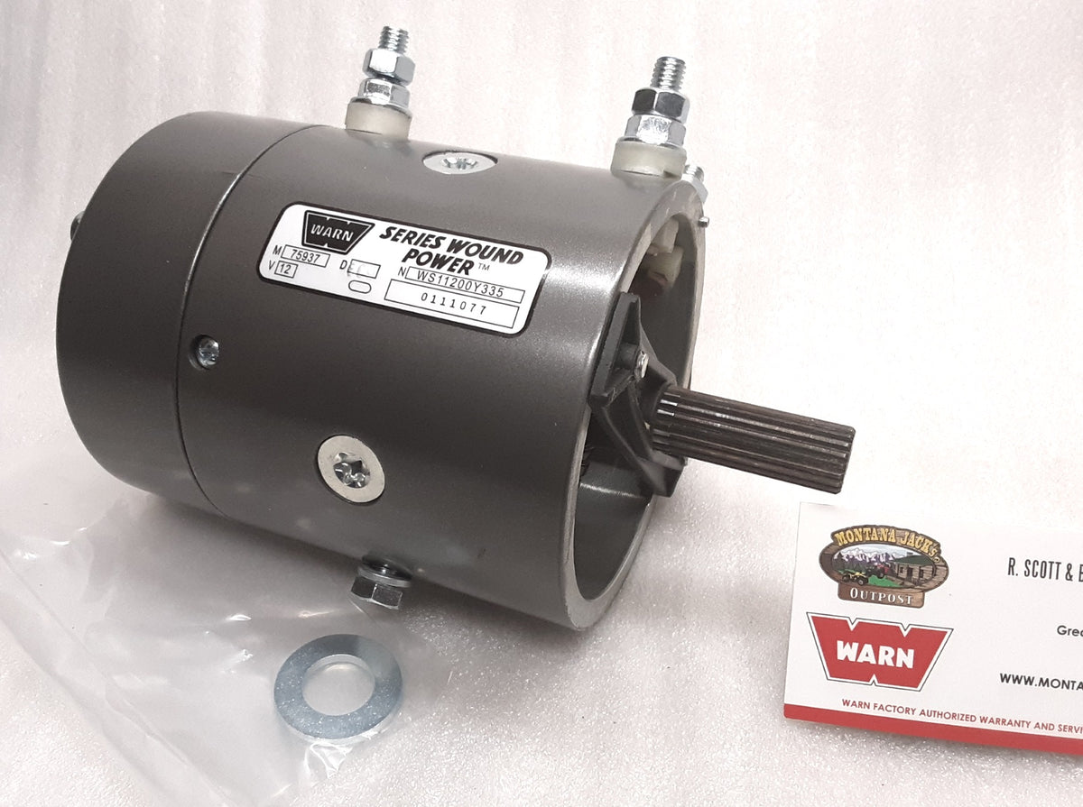 WARN 77893 Winch Motor for M6000 & M8000, FREE SHIPPING! — Montana ...
