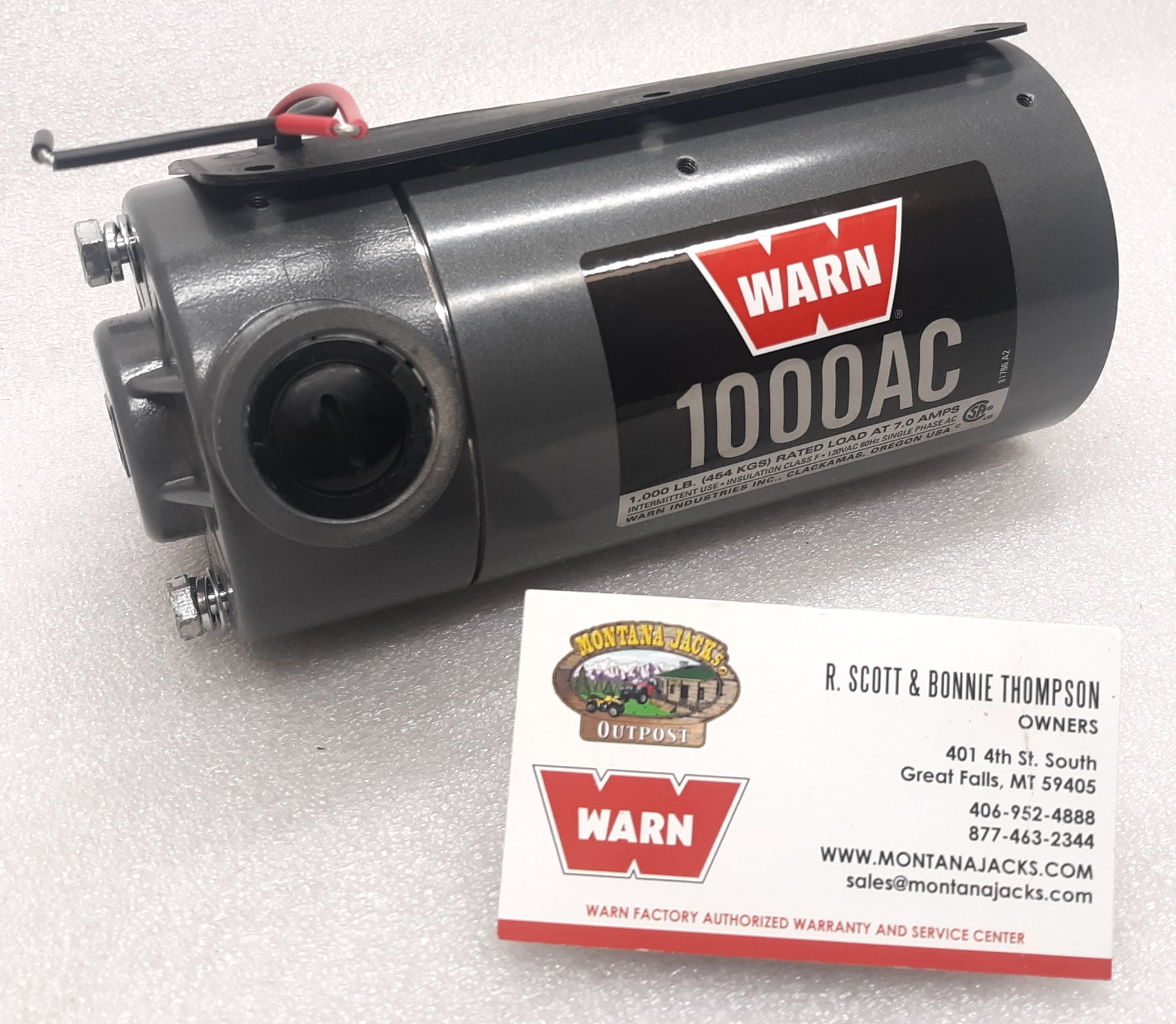 WARN 82644 Winch Motor for 1500AC Utility, FREE SHIPPING! — Montana ...