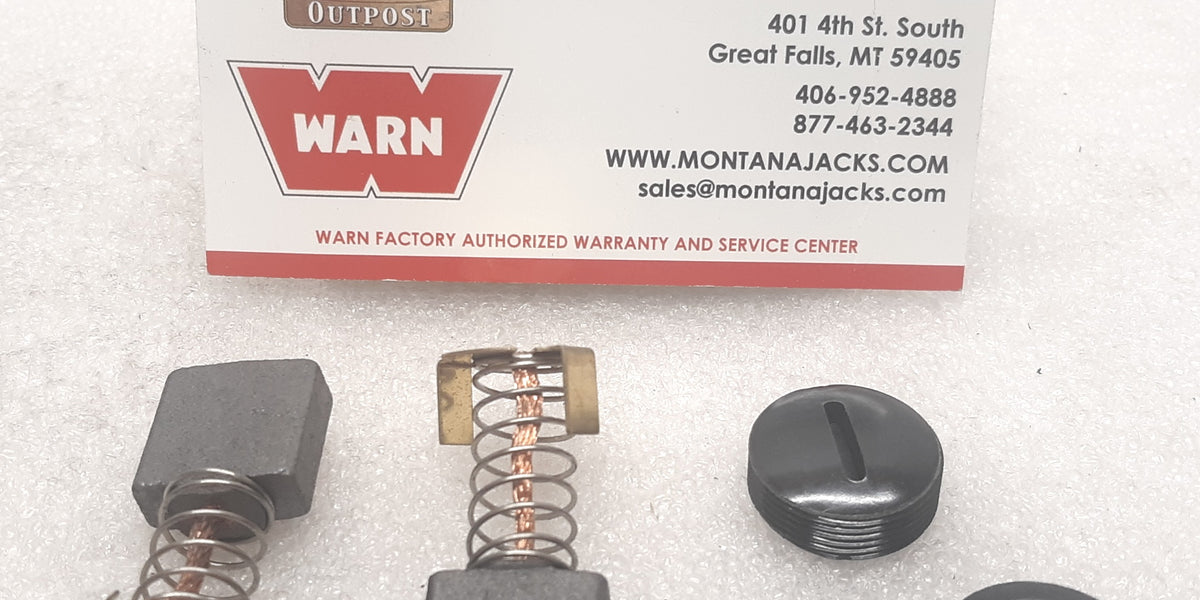 WARN 82645 Brush Set for 80010 1000AC Utility Winch — Montana Jacks Outpost