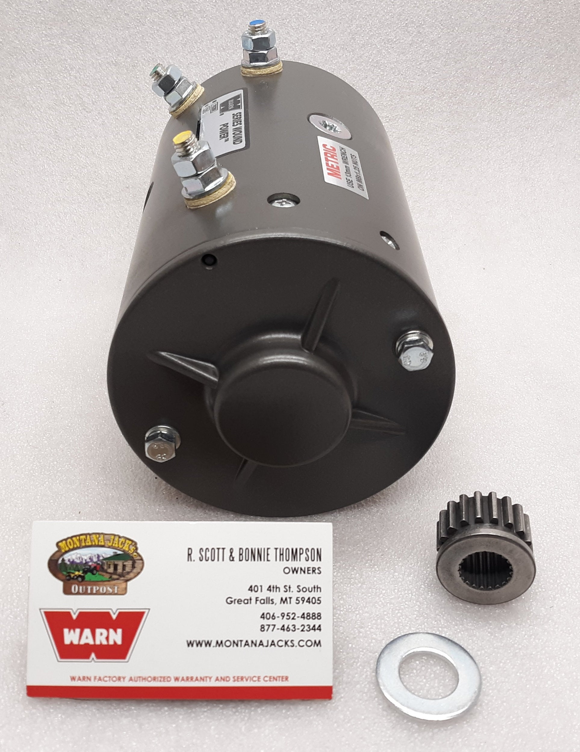 WARN 8803 Winch Motor, 24v for Model 8274 Winch, FREE SHIPPING ...