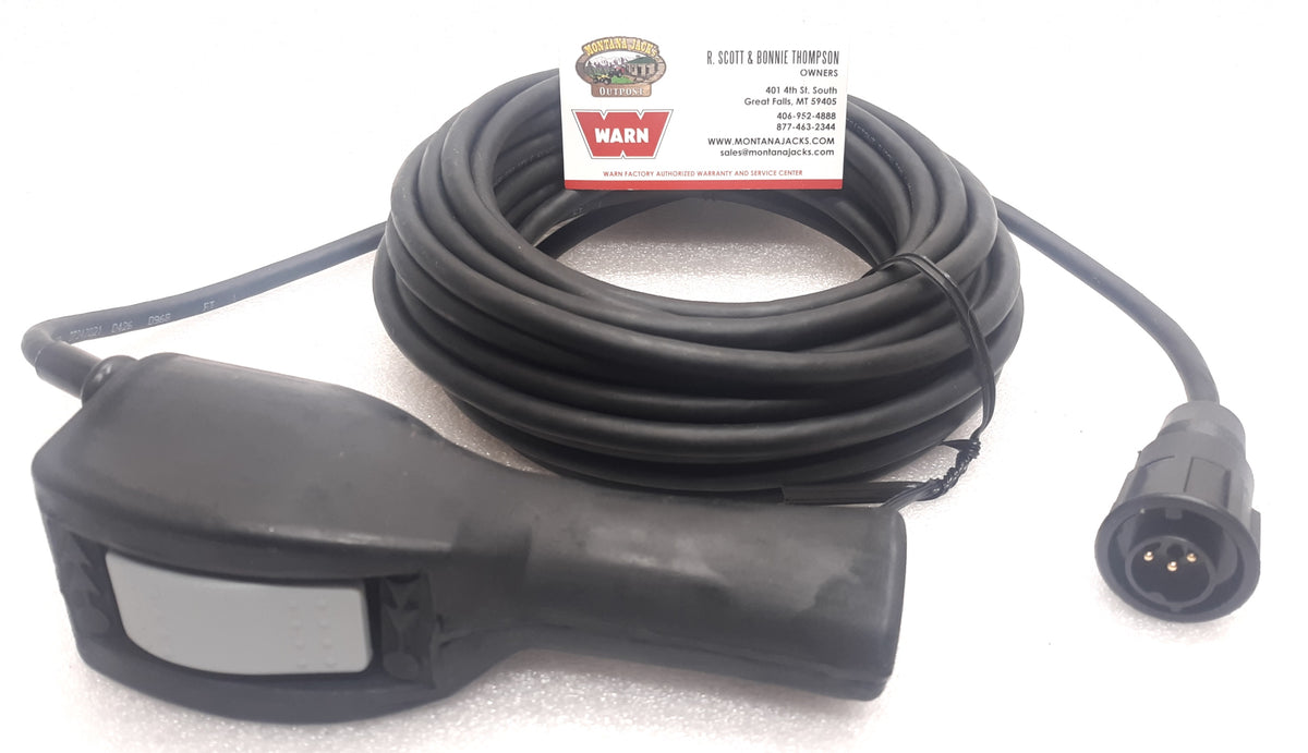 WARN 88527 Winch Remote Control, 33ft for Series 12, 15, 18 Industrial ...